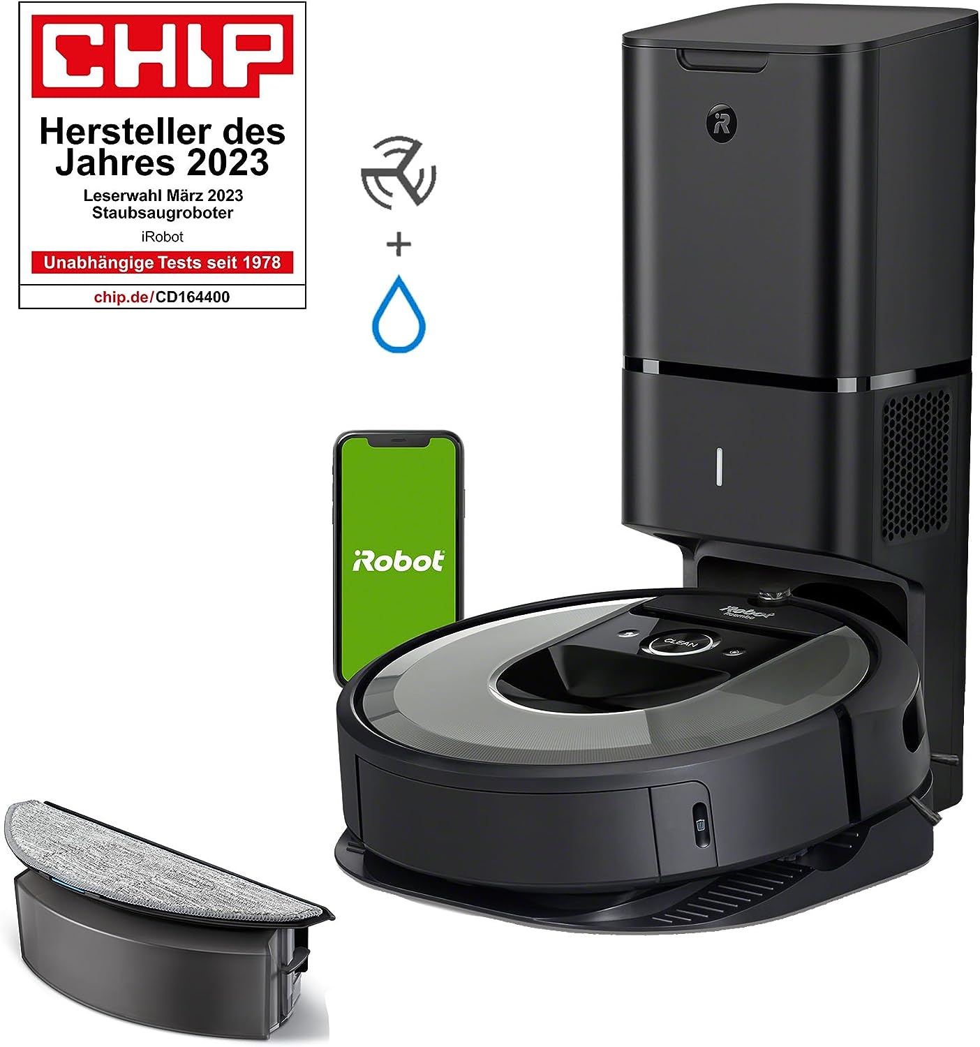 iRobot Roomba Combo i8+ (i8576) Saug-/ Wischroboter für 479€ 💸 | EasyDealz