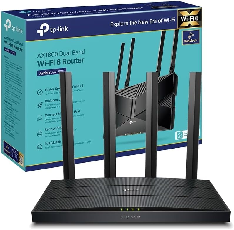 TP-Link Archer AX18 WiFi 6 Router für 48,99€ 💸 | EasyDealz