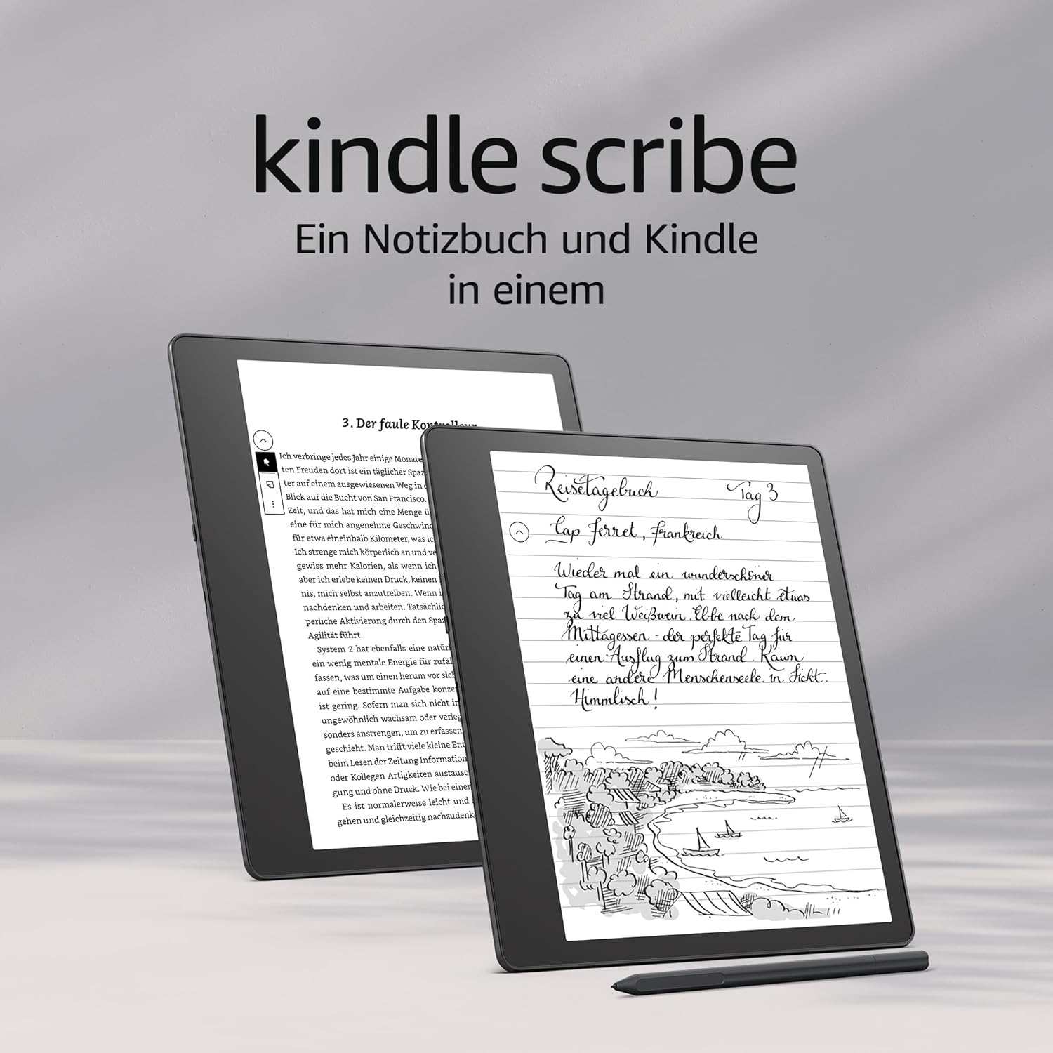 Kindle Scribe (16 GB) mit Paperwhite-Bildschirm für 274,99€ 💸 | EasyDealz