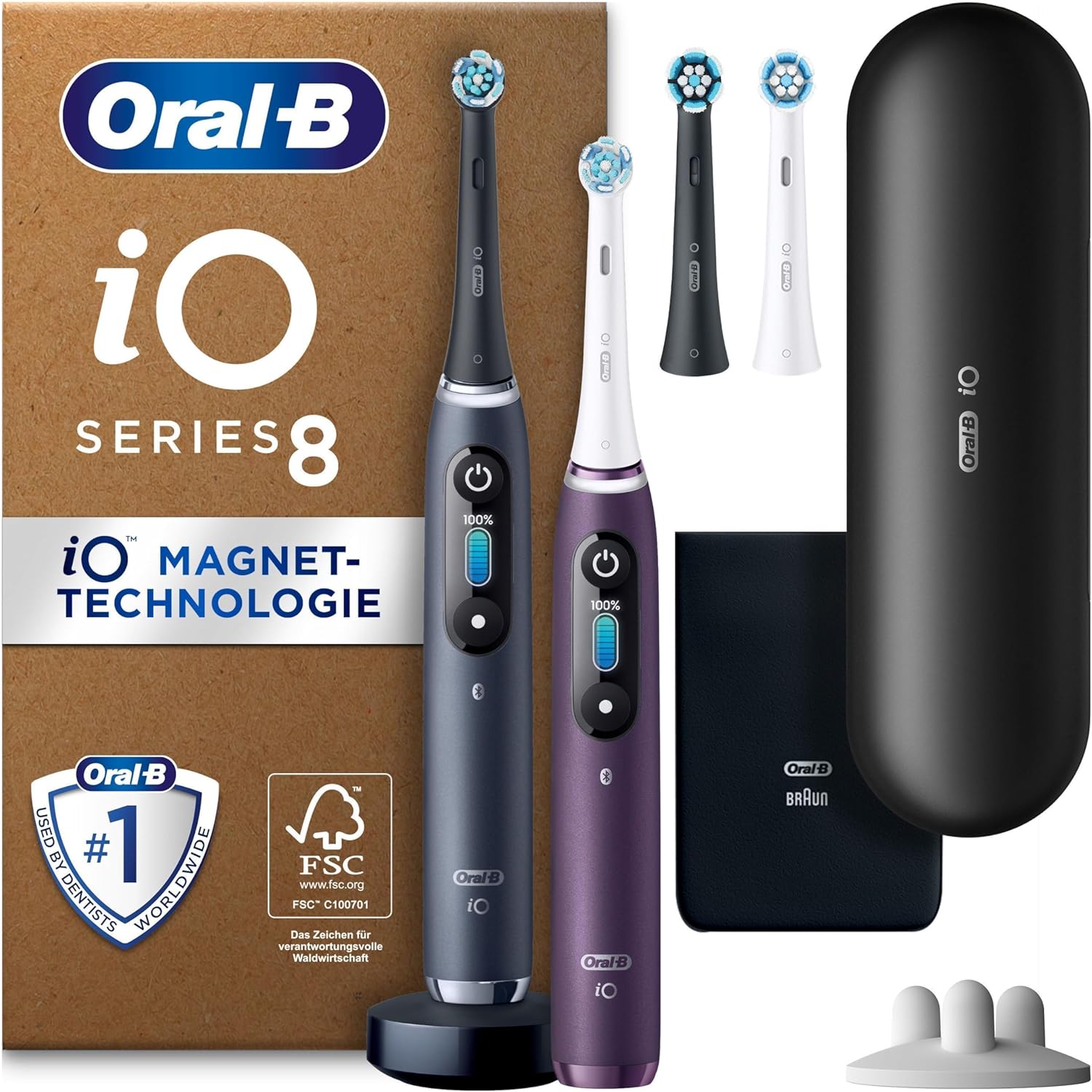 Oral-B iO Series 8 Plus Edition im Doppelpack für 249,99€ 💸 | EasyDealz