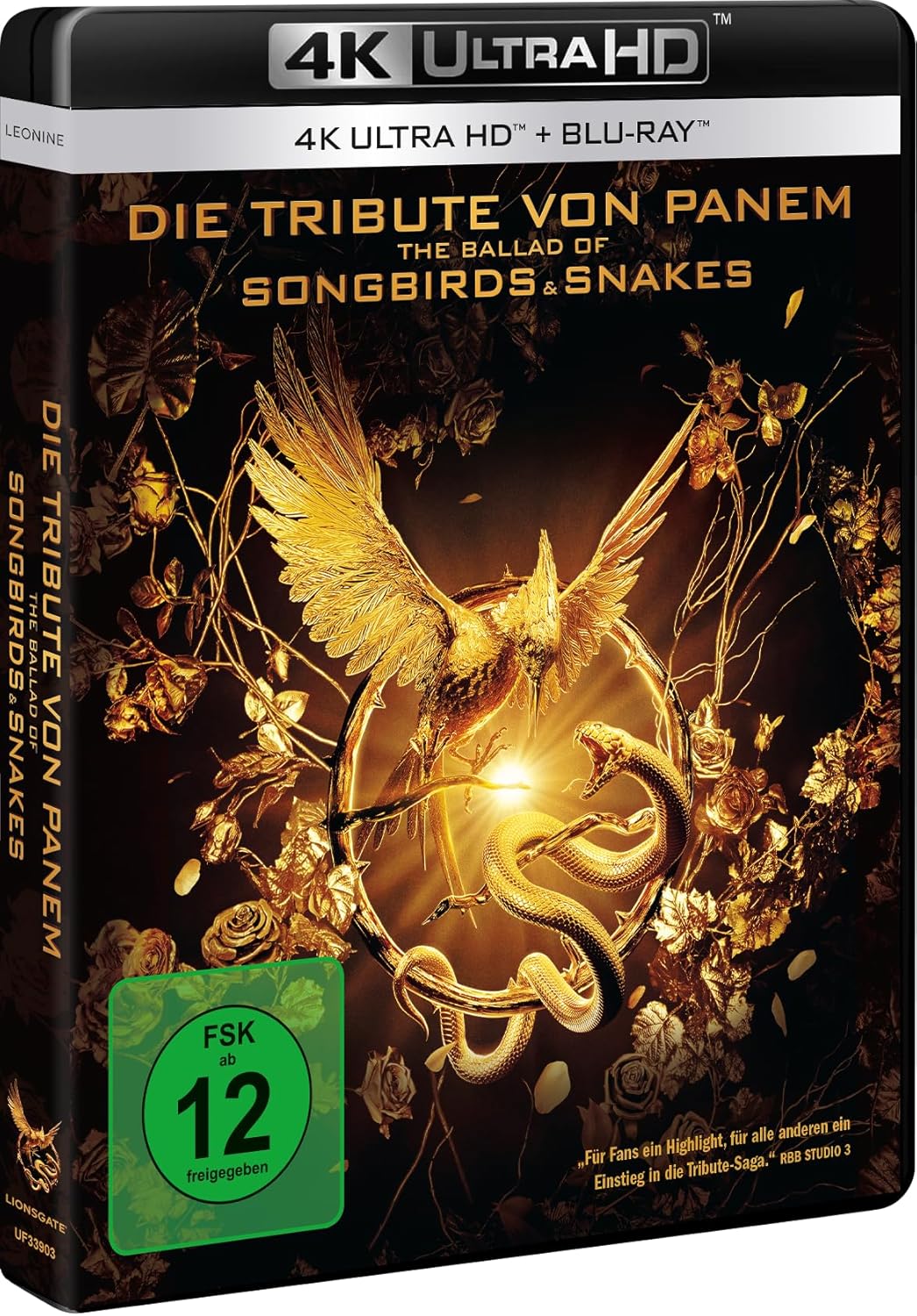 Die Tribute von Panem - The Ballad of Songbird & Snakes (4K Ultra HD ...