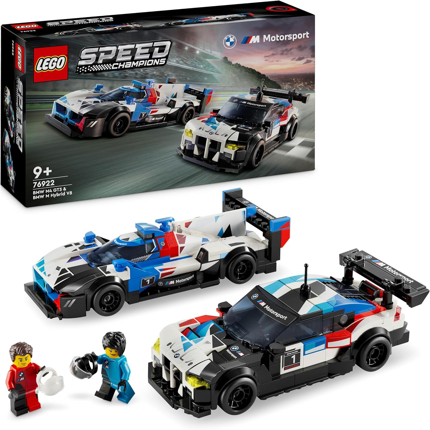 LEGO Speed Champions – BMW M4 GT3 & BMW M Hybrid V8 Rennwagen (76922 ...
