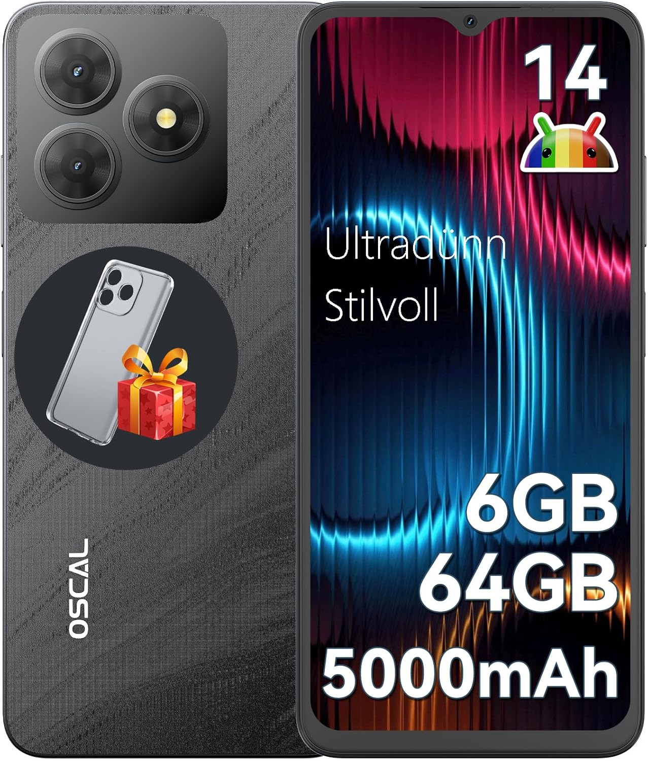 OSCAL Flat 2C Smartphone für 69,99 Euro 💸 | EasyDealz
