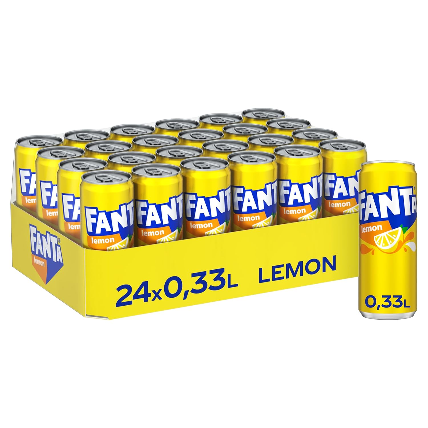 Fanta Lemon (24 x 330 ml) für 14,84 Euro 💸 | EasyDealz