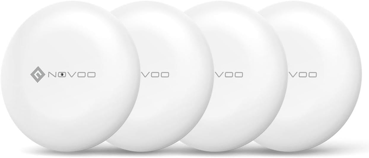 NOVOO Air Tag Schlüsselfinder (4er Pack) für 27,59 Euro 💸 | EasyDealz