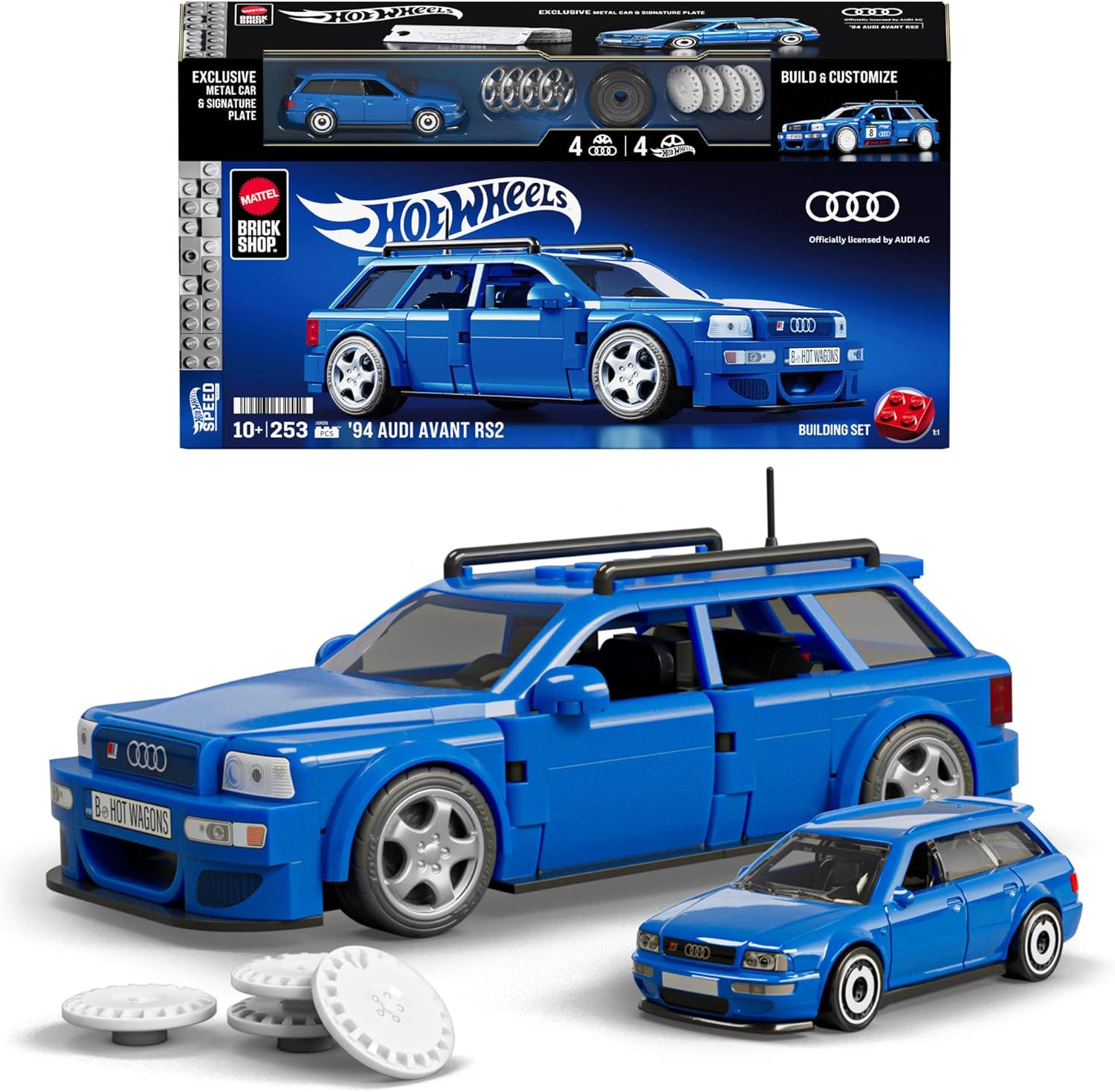 Mattel Brick Shop Hot Wheels Speed Serie - 94 Audi Avant RS2 für 19,99 ...