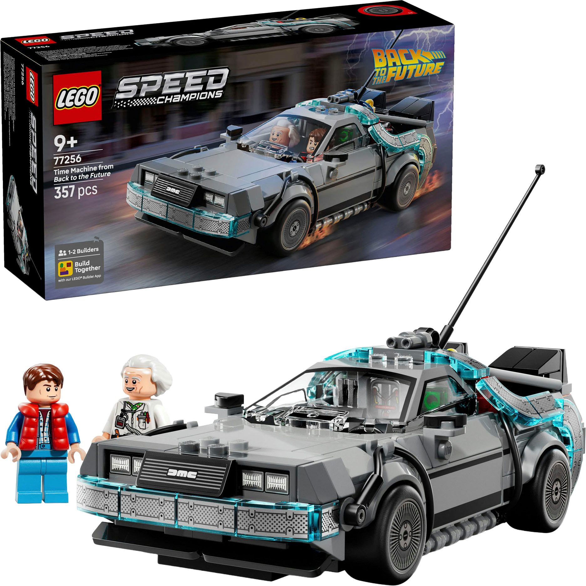 LEGO Speed Champions - Zeitmaschine aus Zurück in die Zukunft (77256 ...